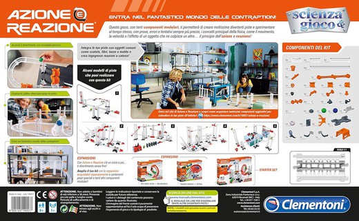 Juego Cientifico Acción Reacción - Clementoni — Juguetesland Juego Cientifico Acción Reacción - Clementoni — Juguetesland