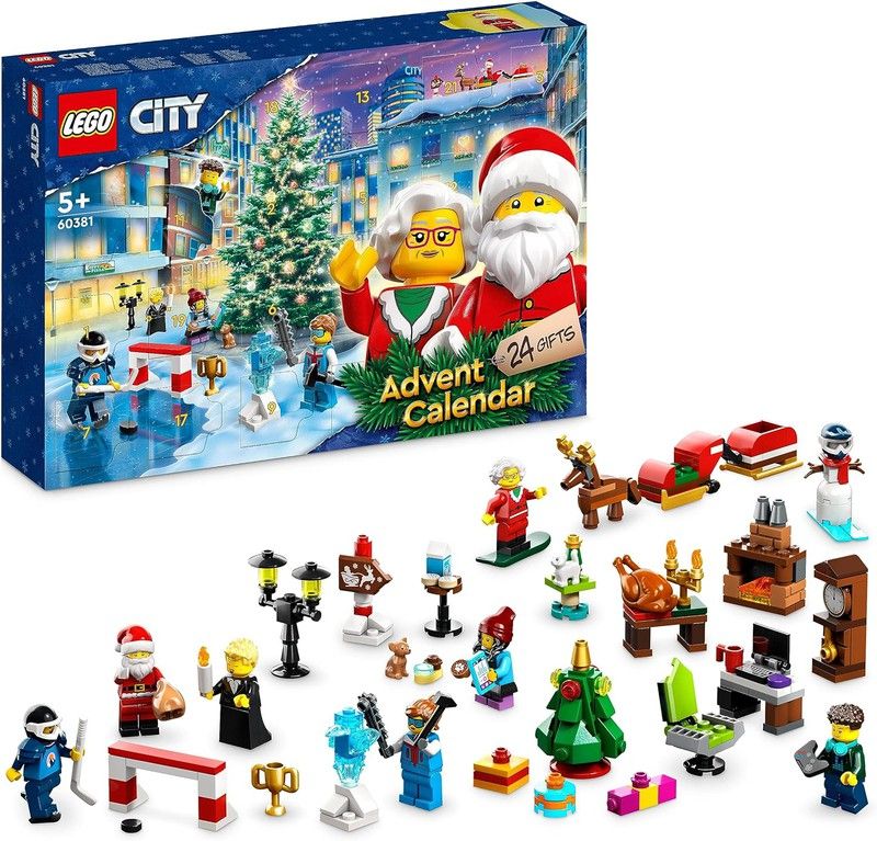 Calendario de Adviento 24 Regalos - Lego City — Juguetesland