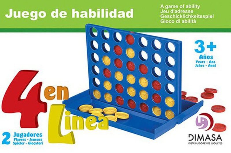 Juego De Mesa - Cuatro En Línea — Juguetesland