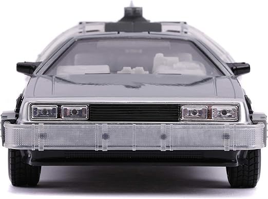 Metal Time Machine with Lights 1:24 Scale - DeLorean - Back to the ...