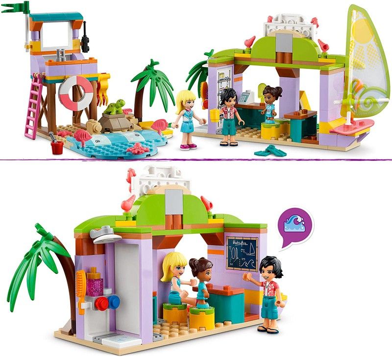 Lego - Friends Genial Playa de Surf — Juguetesland