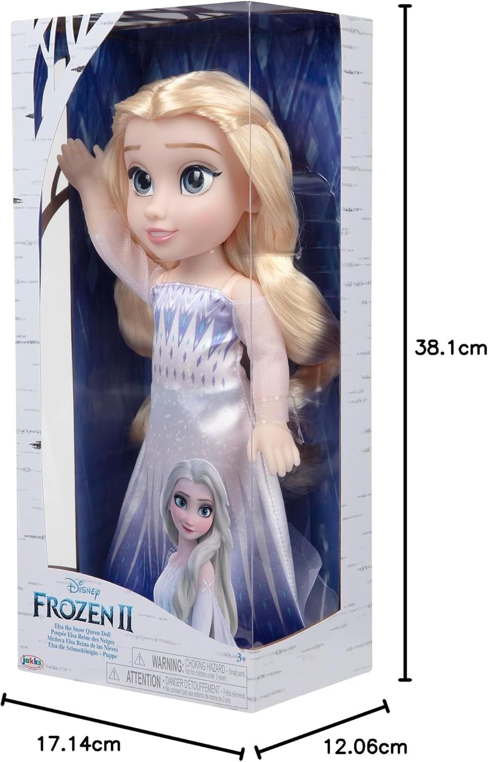 Large Doll - Elsa Frozen 38 cm. — Juguetesland