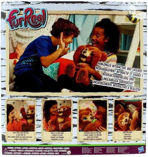 Furreal Friends - Peluche Cubby - Mi Oso Curioso — Juguetesland