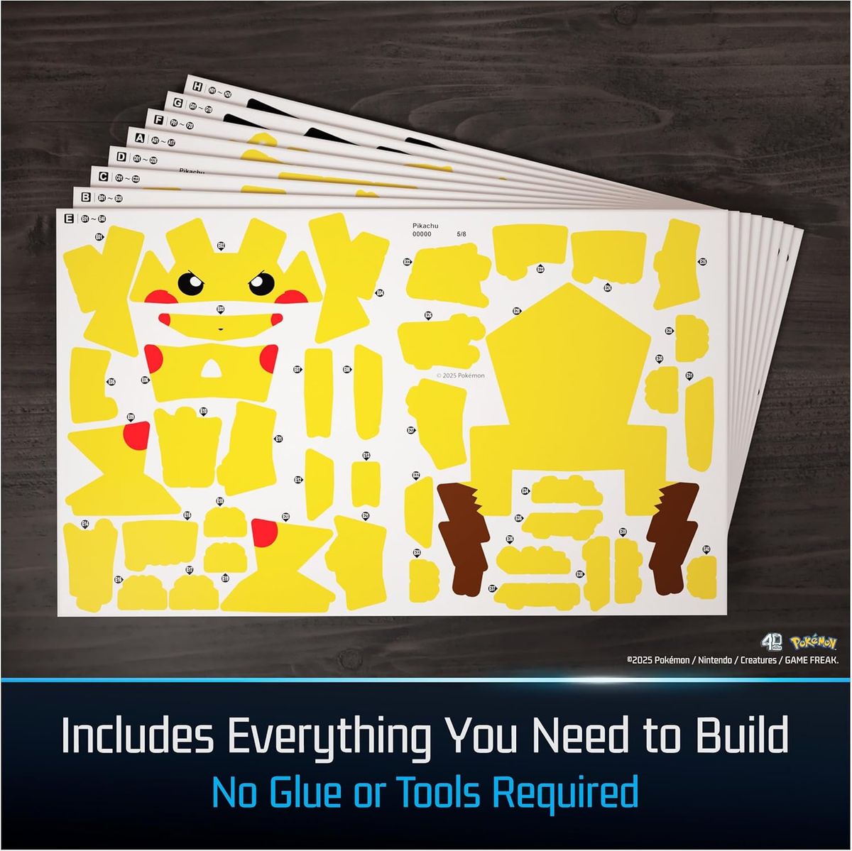 Pokémon 4D Build Puzzle Pikachu 3D — Juguetesland