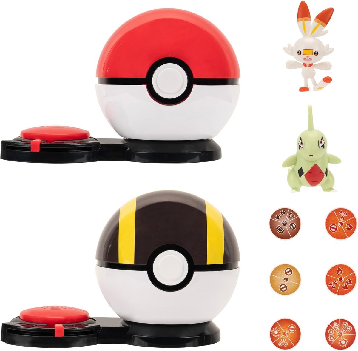 Pokémon Surprise Attack Pack: Larvitar VS Scorbunny — Juguetesland