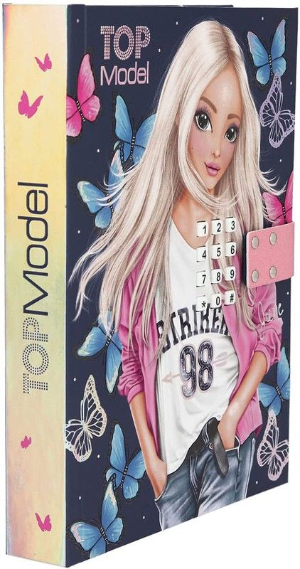 Top Model – Diario con Código Secreto Azul — Juguetesland