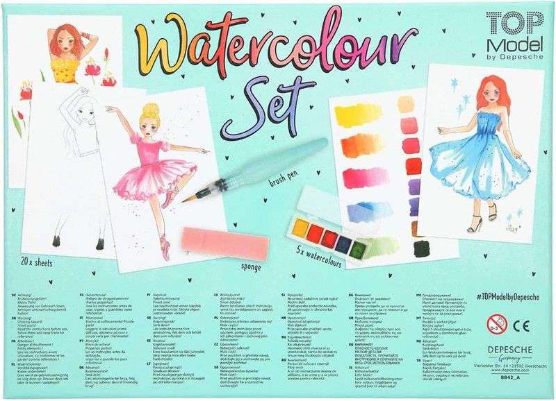 Top Model - Aquarell-Set — Juguetesland